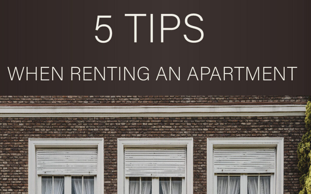 5 Tips when renting an Apartment - RAK Real Estate